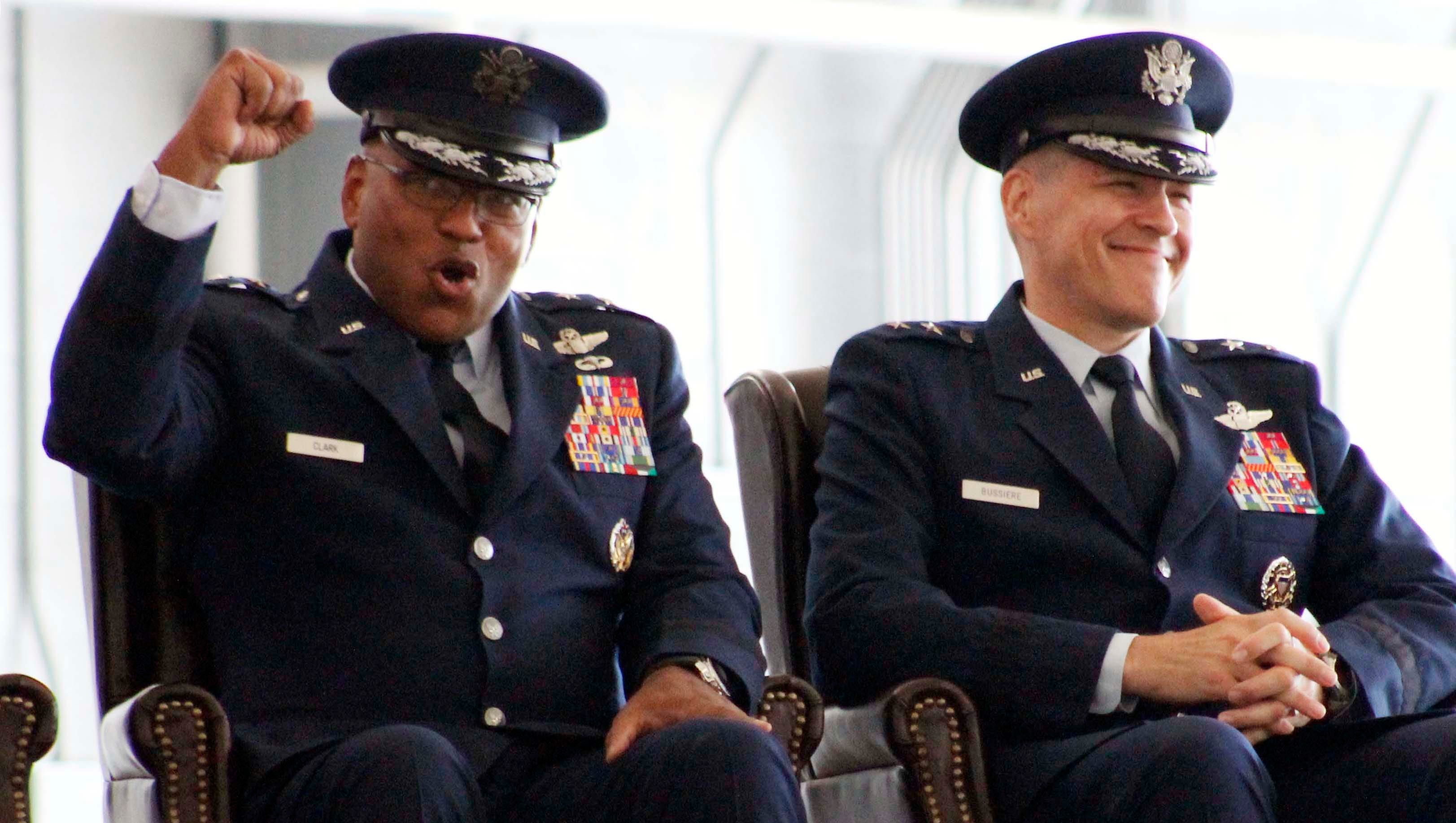 Bussiere takes command of Eighth Air Force
