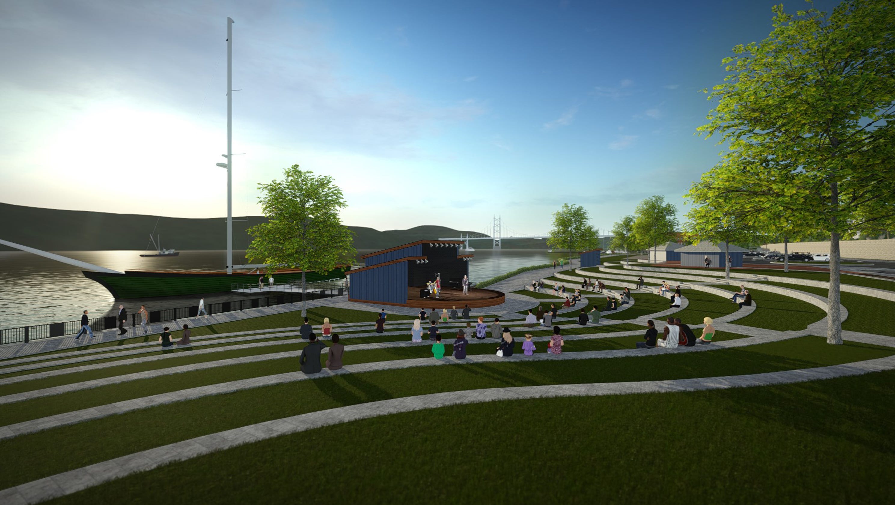 Poughkeepsie Landing project to bring apartments, outdoor amphitheater ...