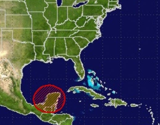 Tropical storm could hit U.S. Gulf Coast