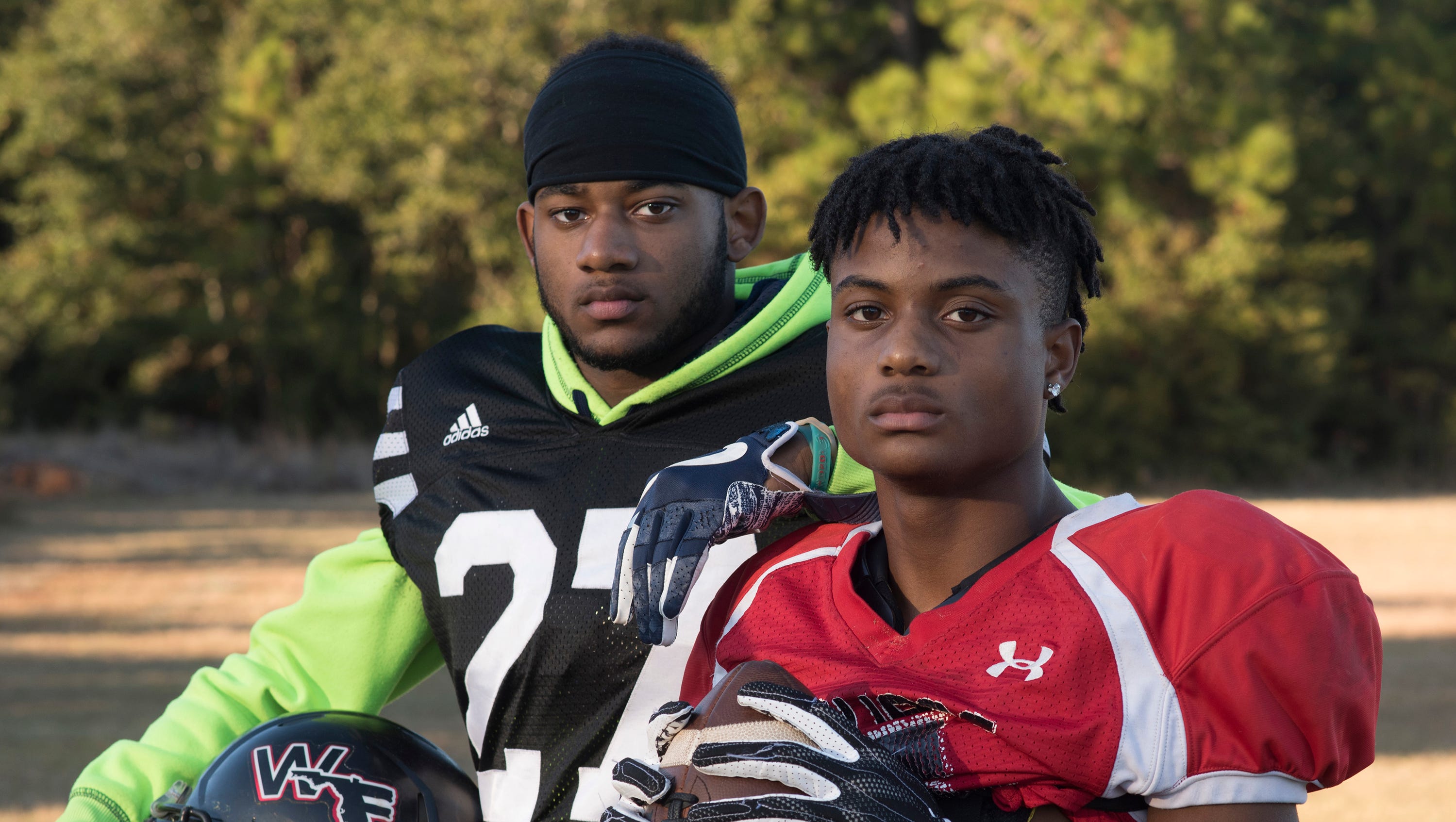 West Florida High's Helton twins have the entire field covered