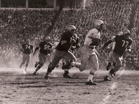 When the walls talked: The story of Detroit Lions' 1957 NFL title team