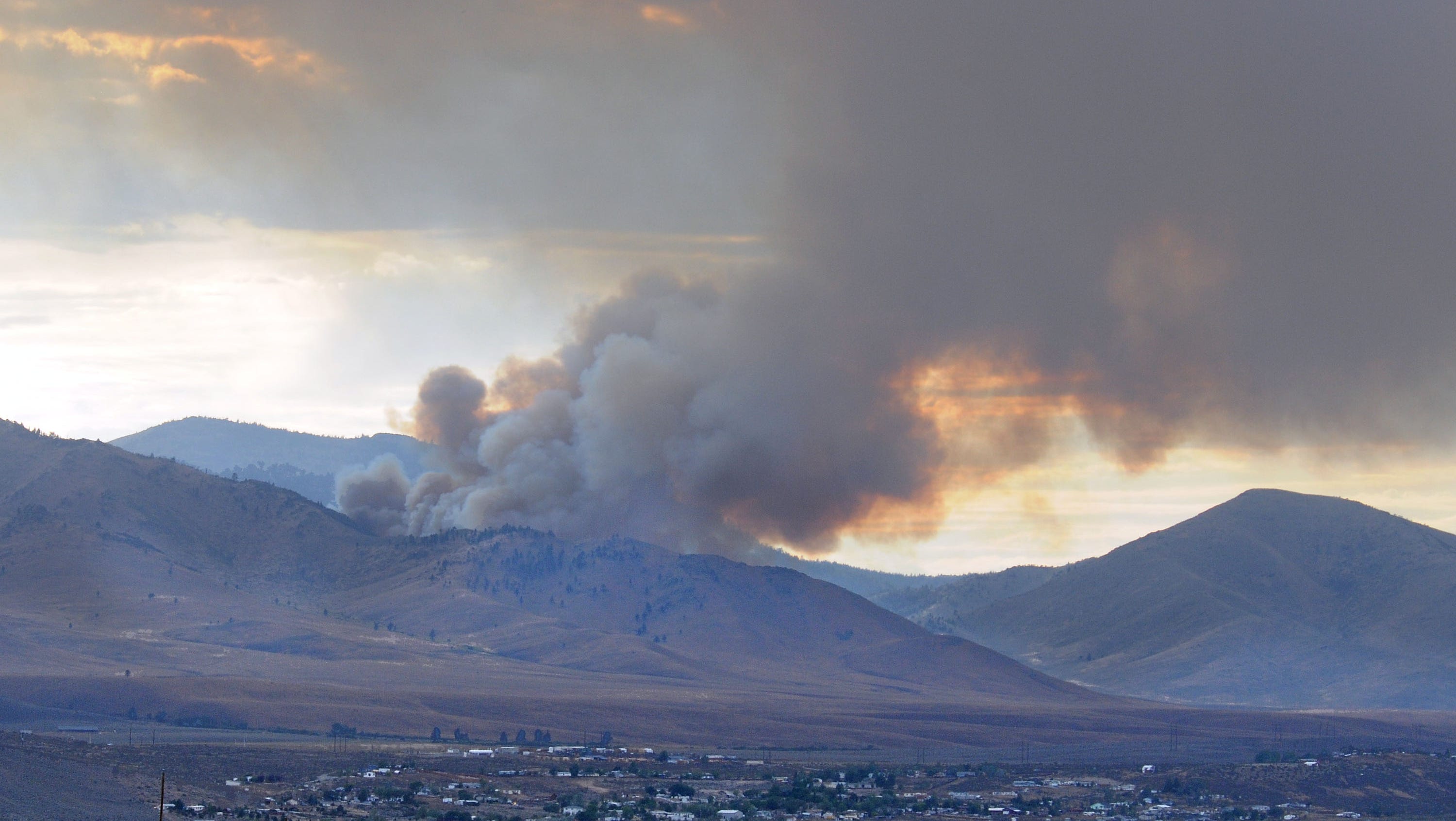 Update: Evans Fire north of Reno now 80% contained