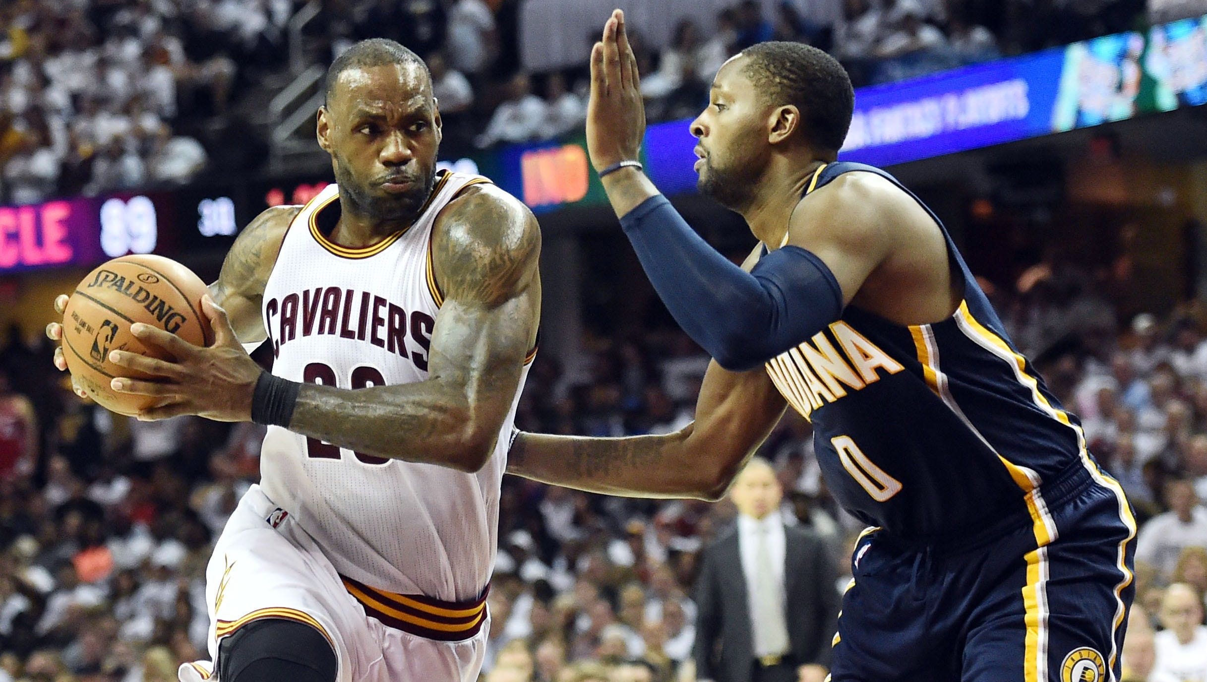 Cavs' Big 3 makes history in Game 2 win over Pacers