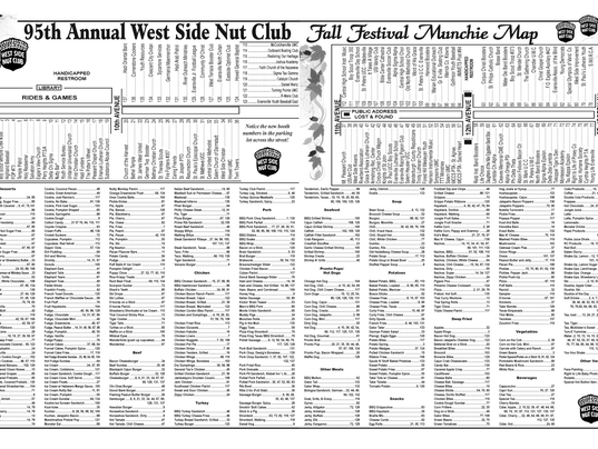 2016 Fall Festival Munchie Map released