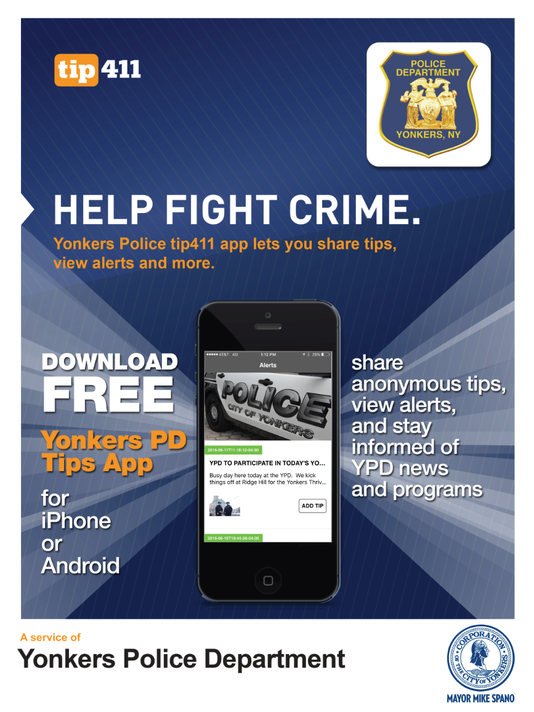 Yonkers police launch new phone app