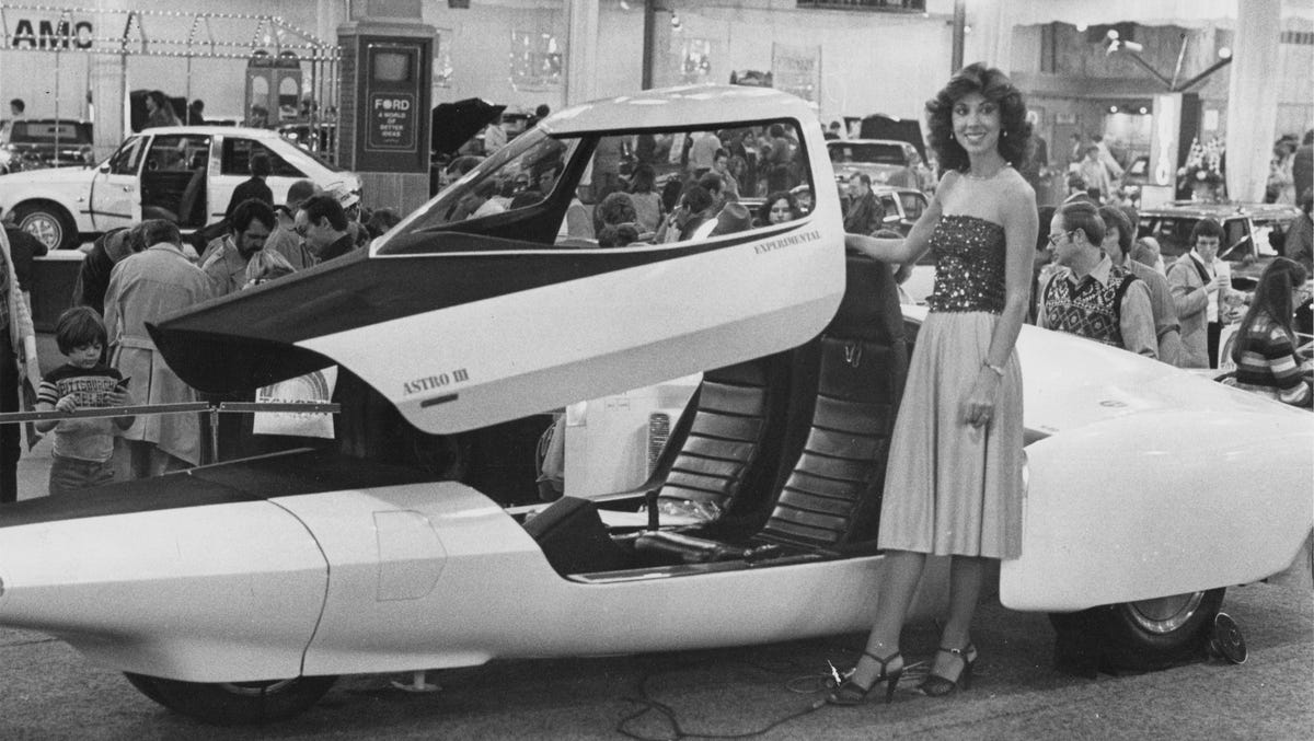 Indy Auto Show spokesmodels through the years