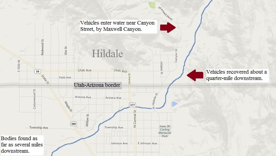12 dead, one missing in Hildale flood