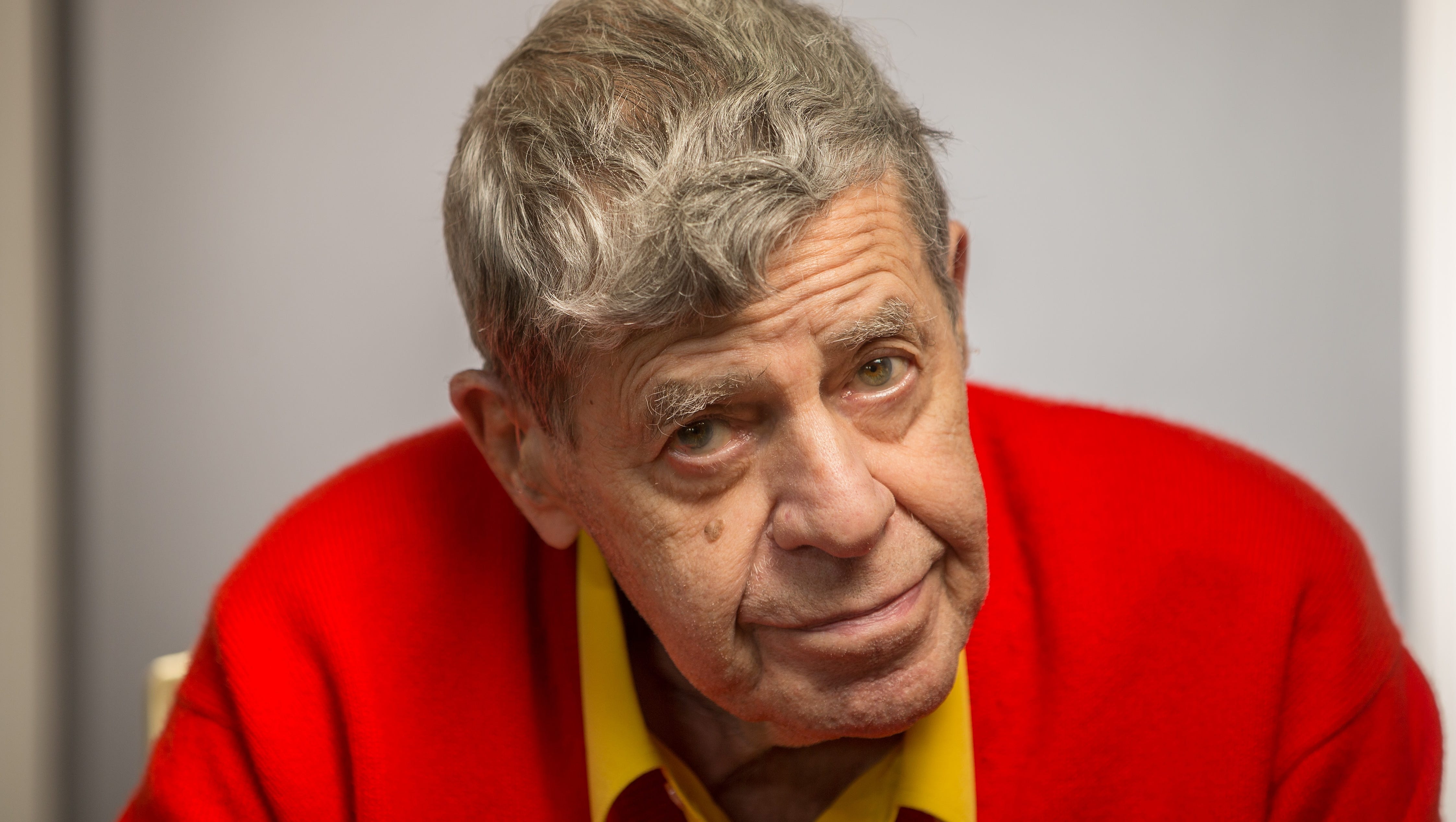 Jerry Lewis, famously grumpy, gave me the smackdown of my life
