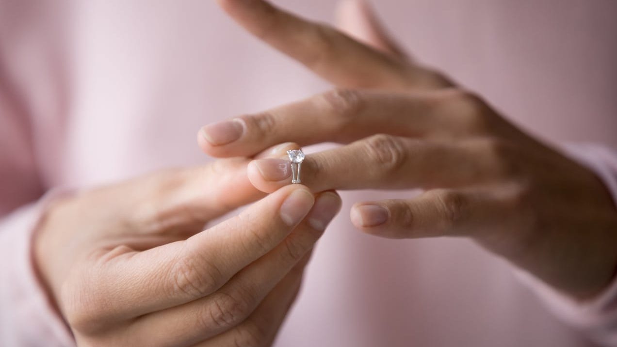 Measure your ring size at home and save a trip to the jewelry store