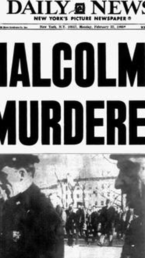 History: Malcolm X assassinated