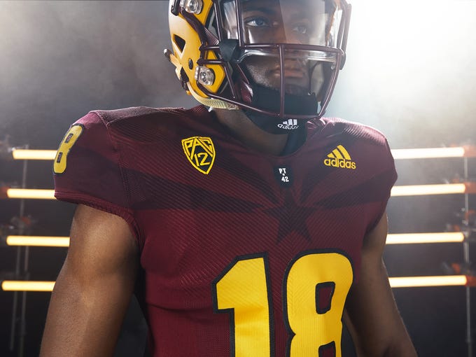 New ASU football uniform features Arizona flag woven in jersey