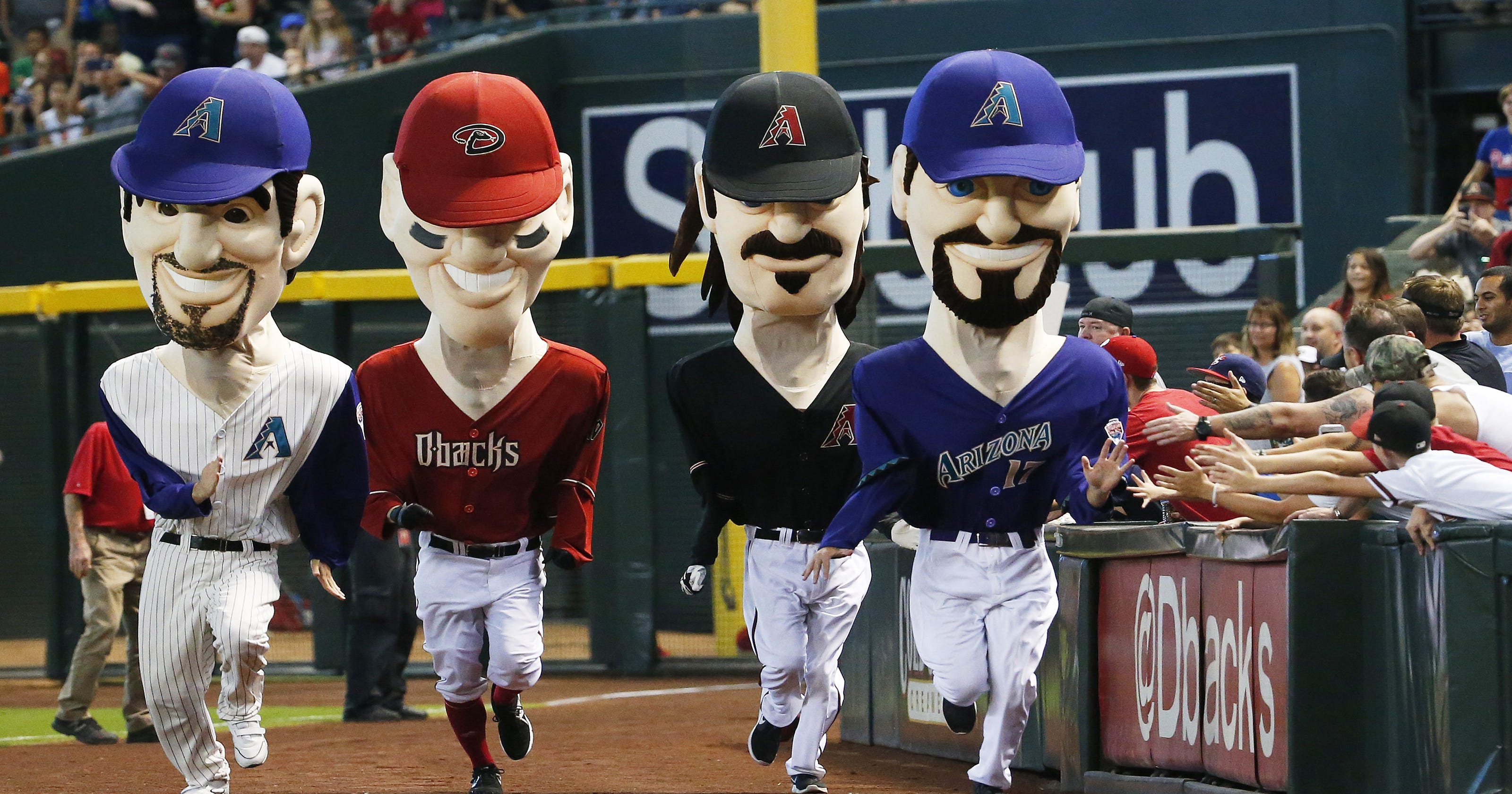 Arizona Diamondbacks Legends mascots end 2018 season with pay cuts