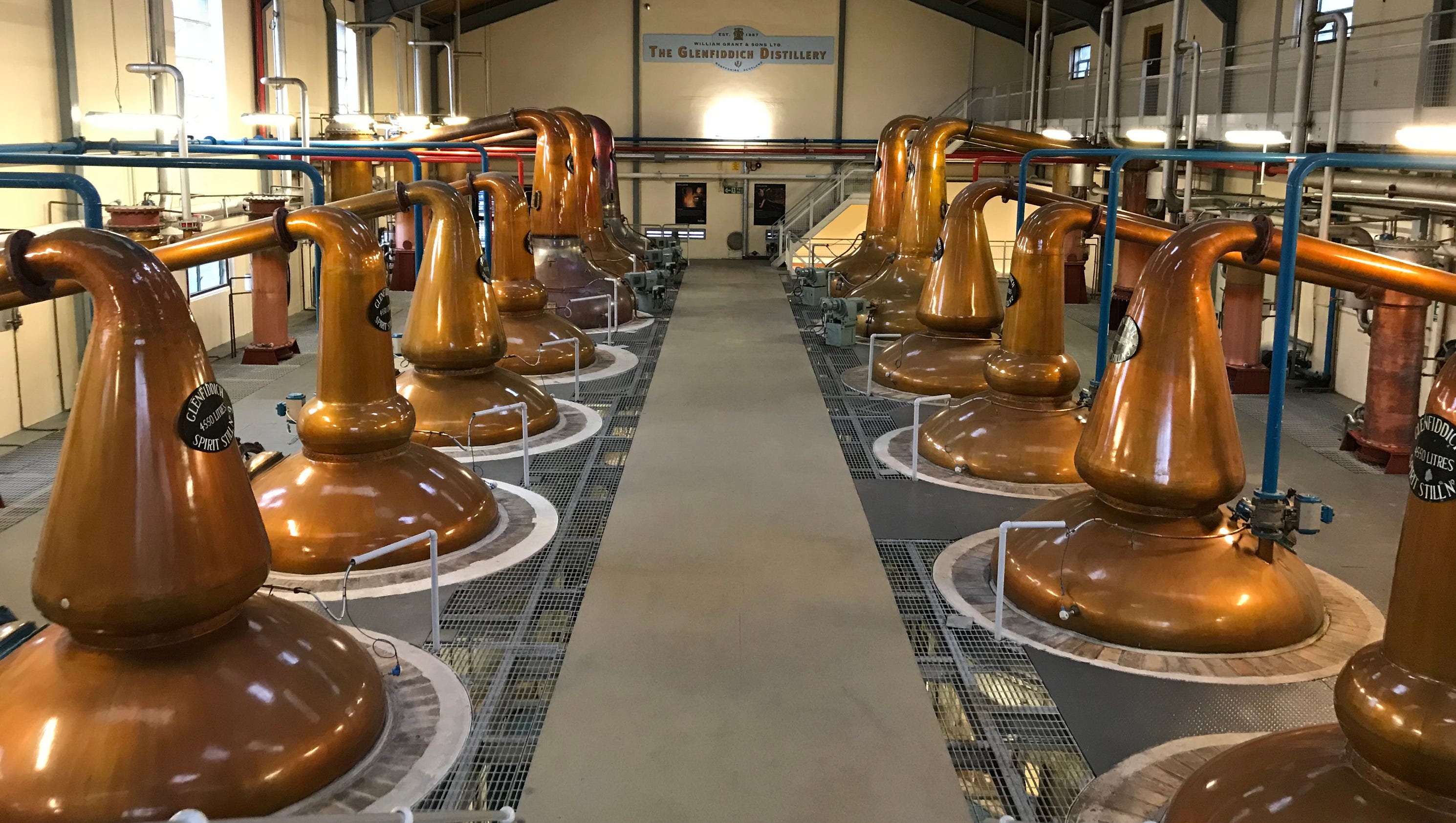 Tour Glenfiddich distillery in Scotland’s Speyside region