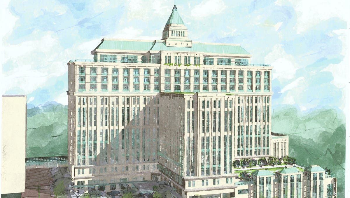 A history of renderings of the Washington Square project