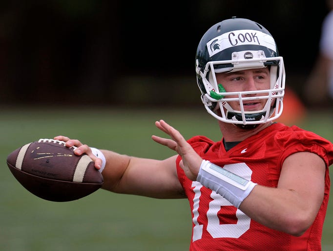 First Michigan State football practice 2015