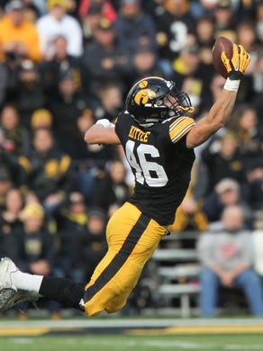 George Kittle's transformation from solid Iowa player to 49ers superstar