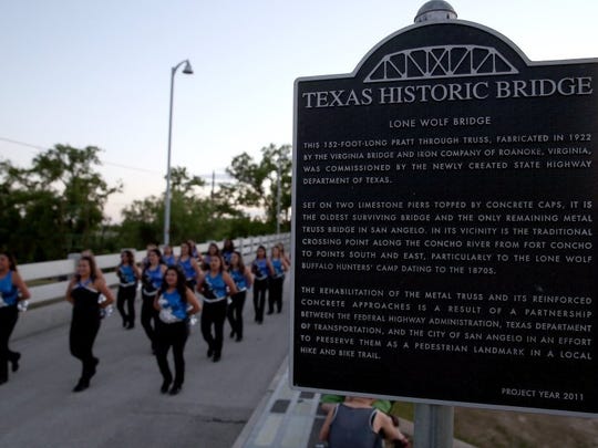 History of Lone Wolf Bridge, a haunted San Angelo location
