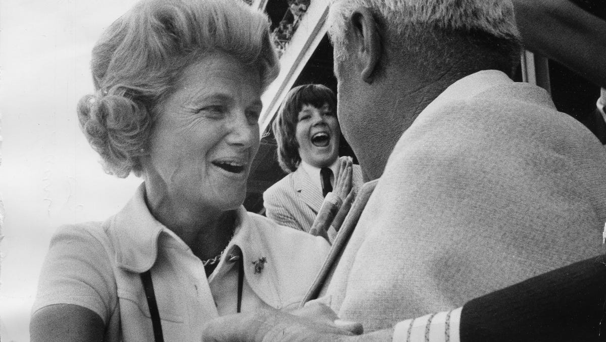 Penny Chenery, owner of Secretariat, through the years