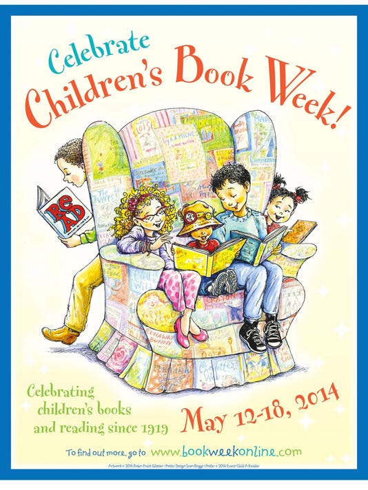 Check out the official poster for Children's Book Week