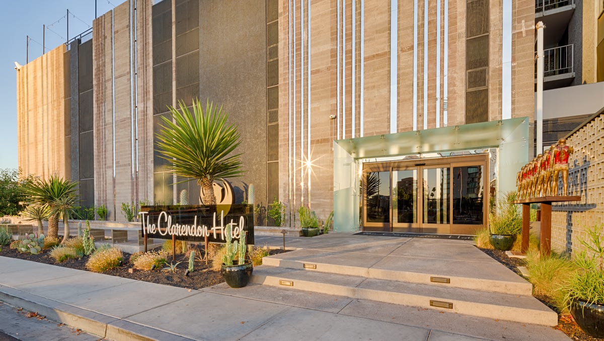 Peek inside the Clarendon Hotel