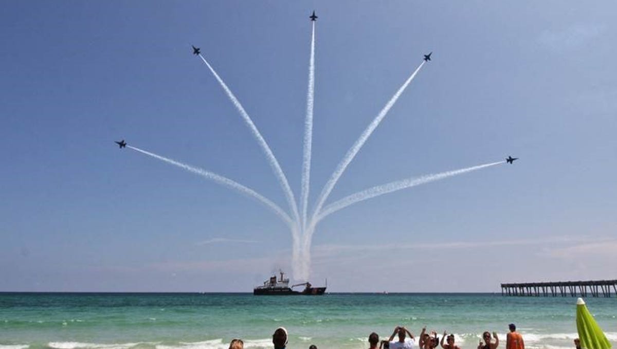 Reader-submitted Photos: Blue Angels Pensacola Beach Air Show
