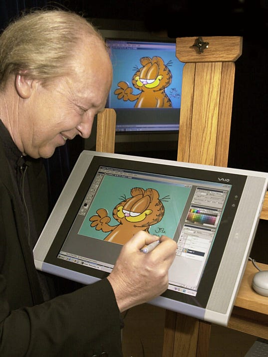 Learn more about 'Garfield' creator in this rare exhibit