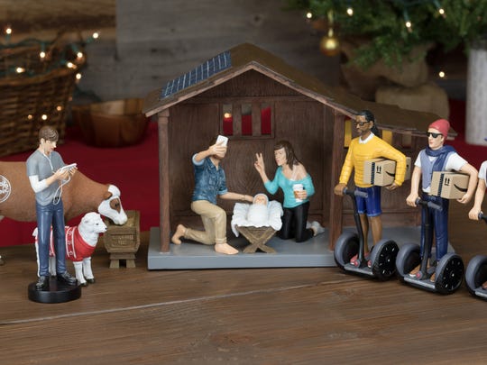 Jesus, dude! Hipster Nativity scene is a big hit