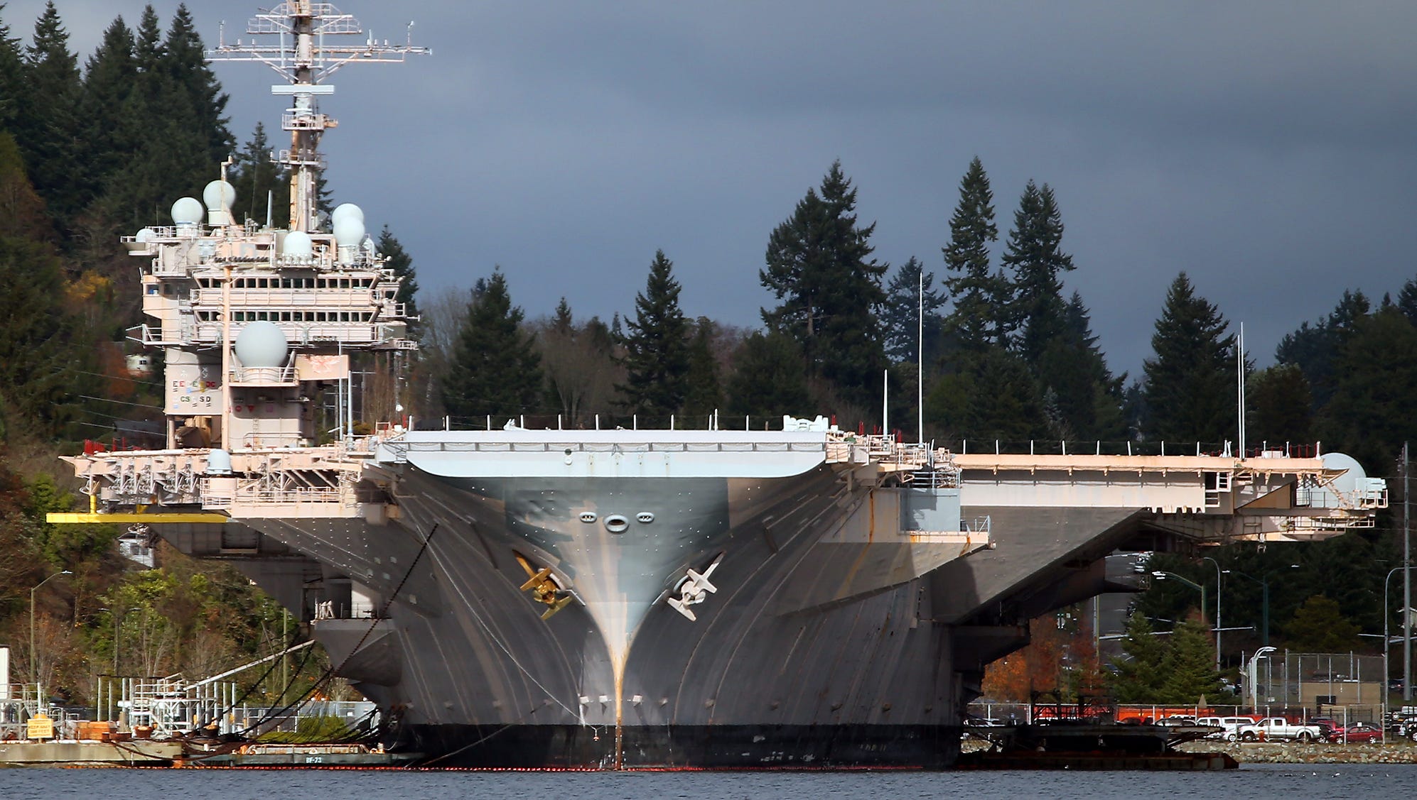 Kitty Hawk veterans devastated the aircraft carrier will be scrapped