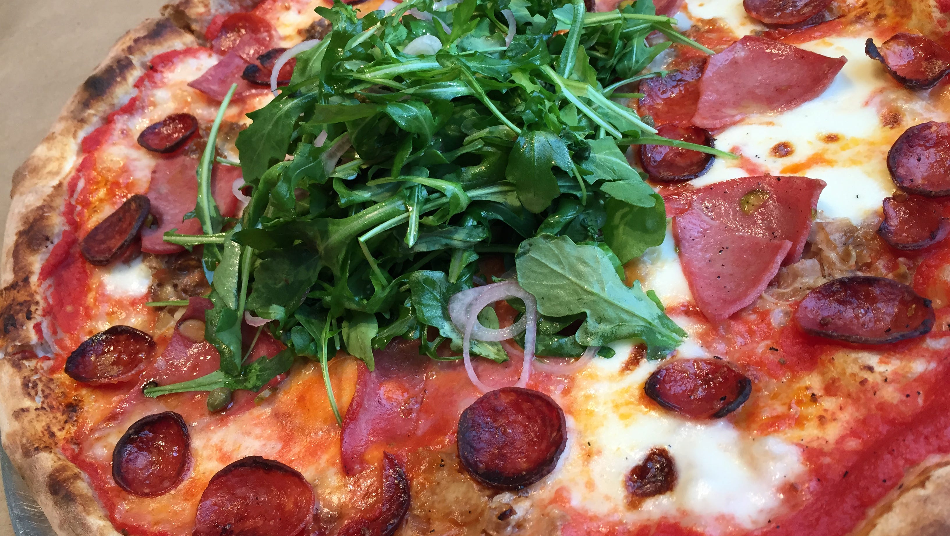 Milktooth and Pizzology together in the kitchen