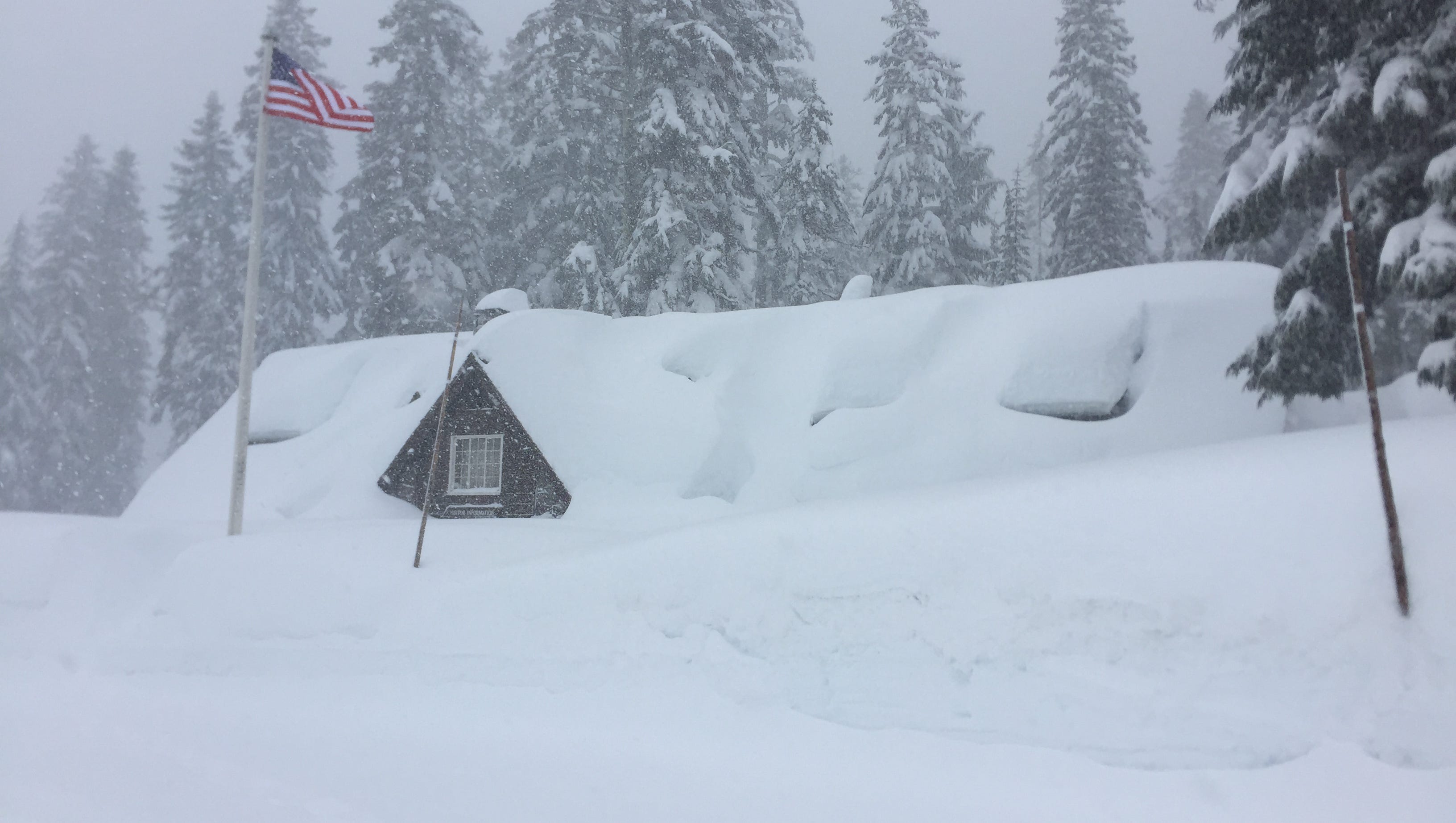 Oregon blizzard to bring 2 to 5 feet of snow to Cascades and Gorge