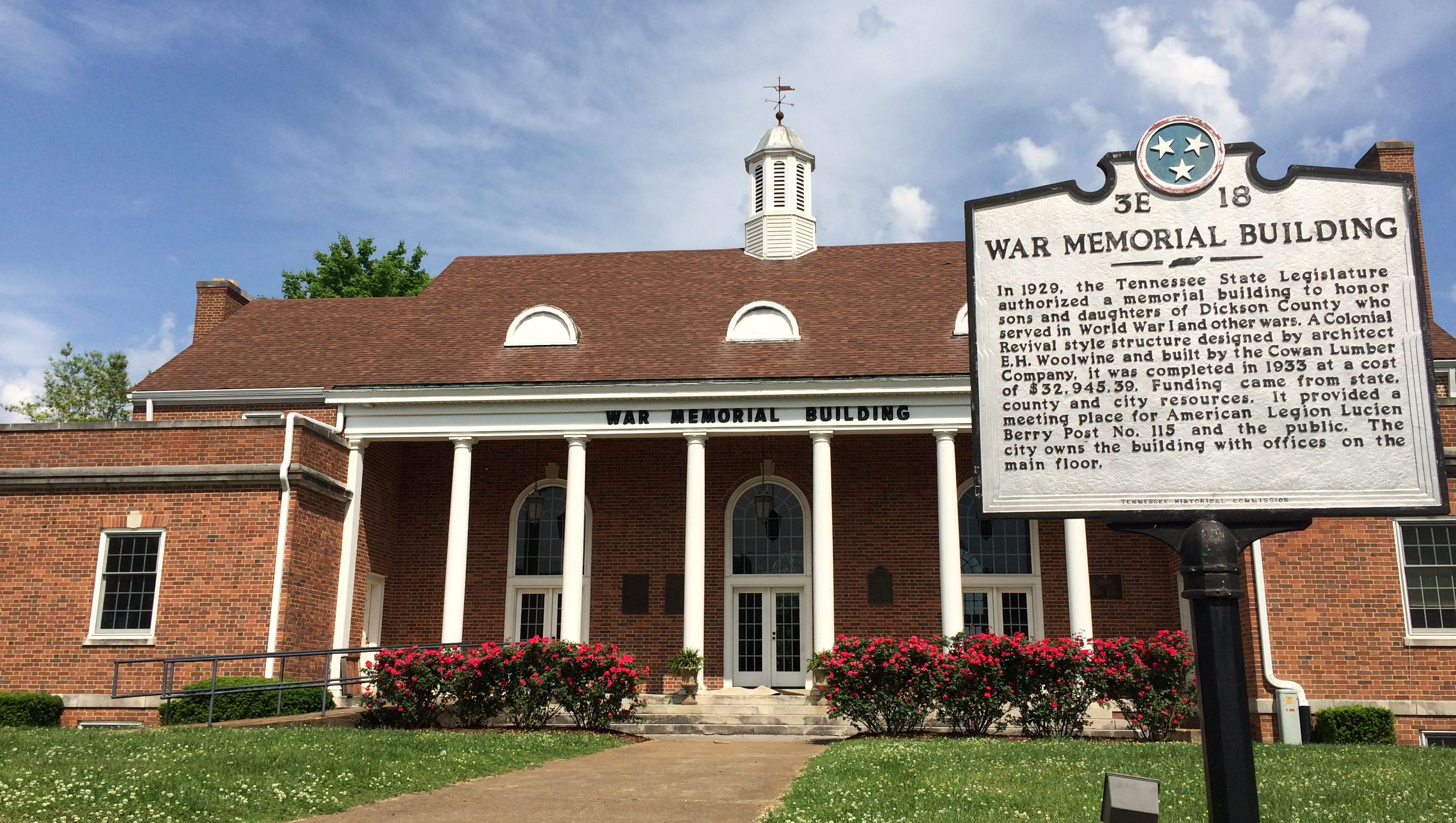 Dickson, Chamber of Commerce explore move to War Memorial Building