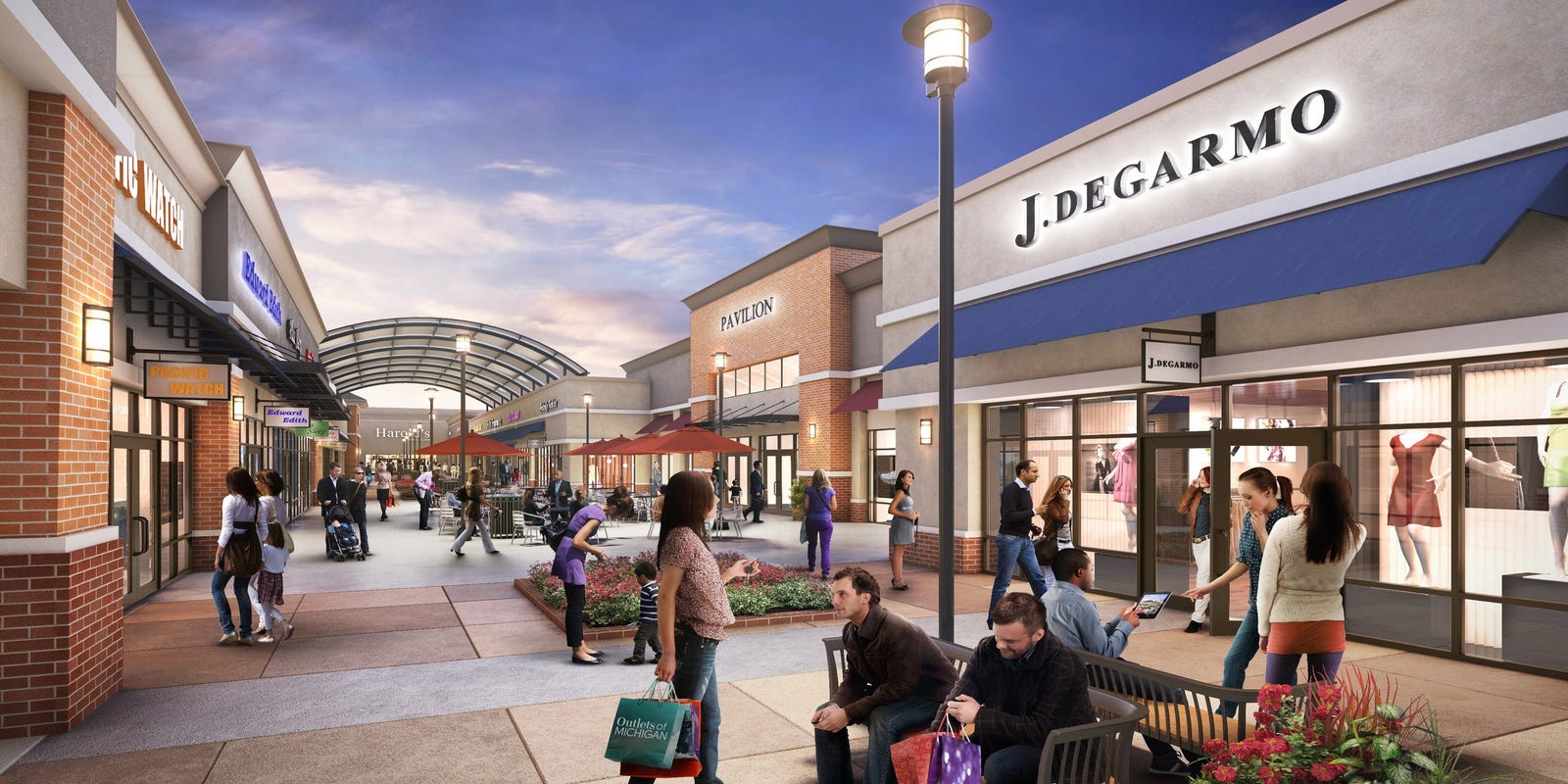 Two outlet centers may happen in 2015