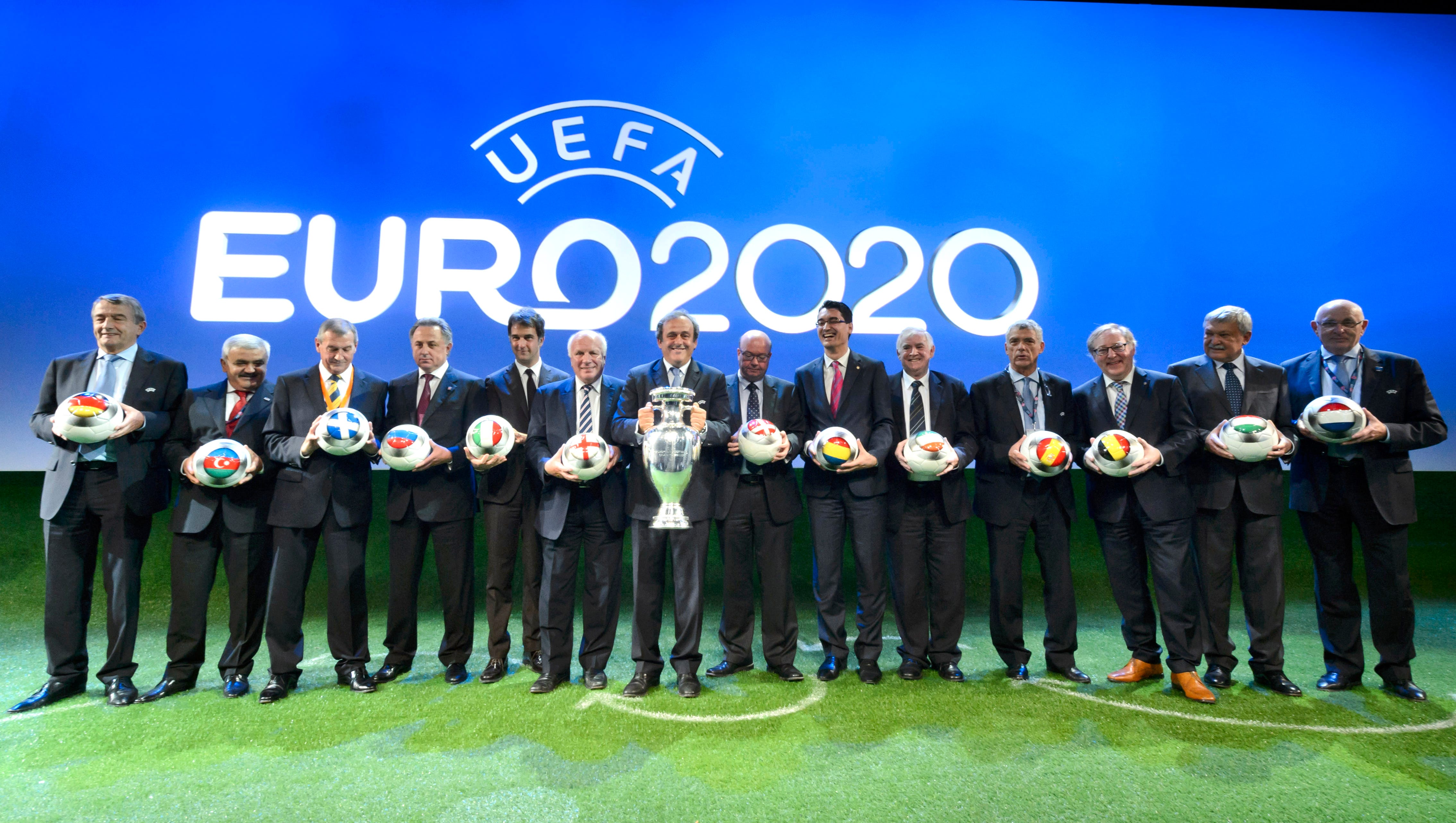 Stadiums selected for Euro 2020 matches