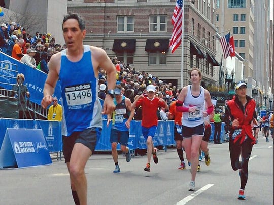 Lohud photographer Seth Harrison finishes Boston Marathon