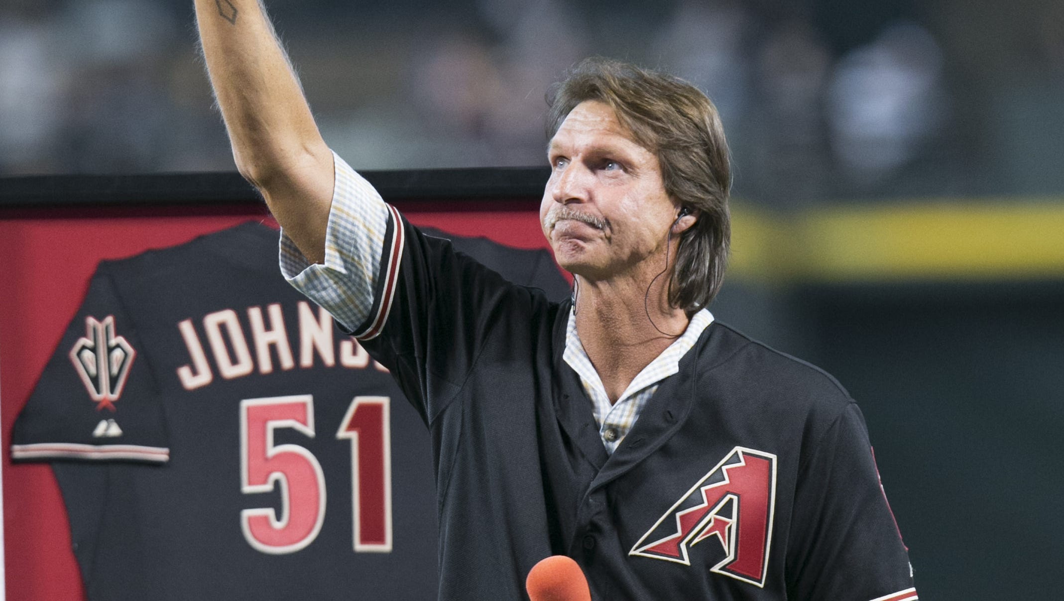 Diamondbacks retire Randy Johnson’s jersey number