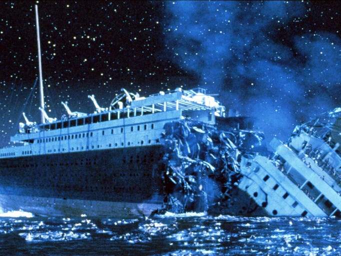 Historic photos: Finding the sunken Titanic