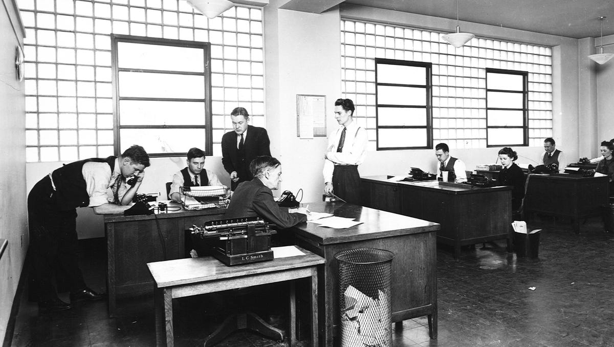 Through the years: Newsroom photos from the 1930s