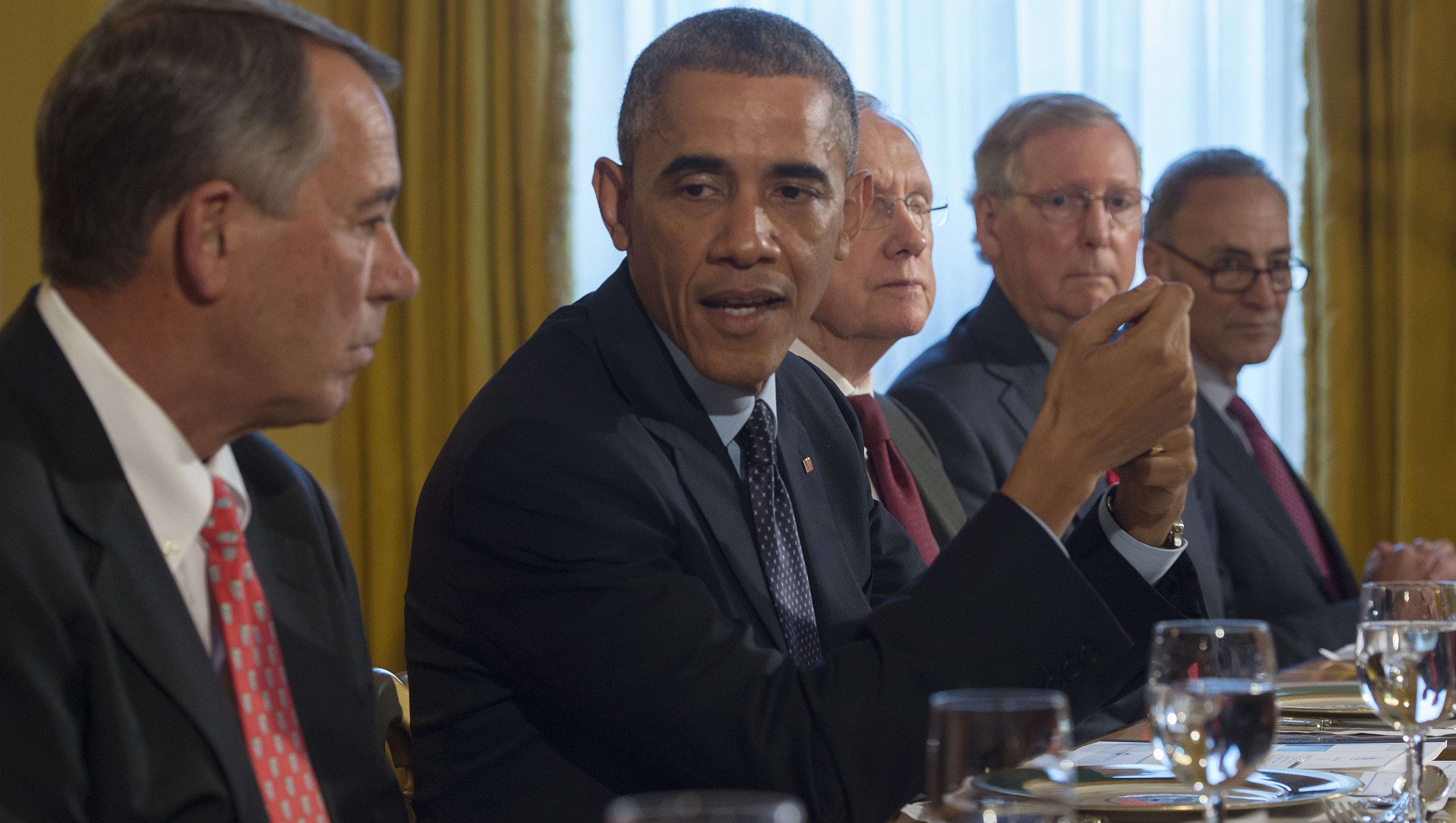 Obama meeting with leaders focuses on potential agreements