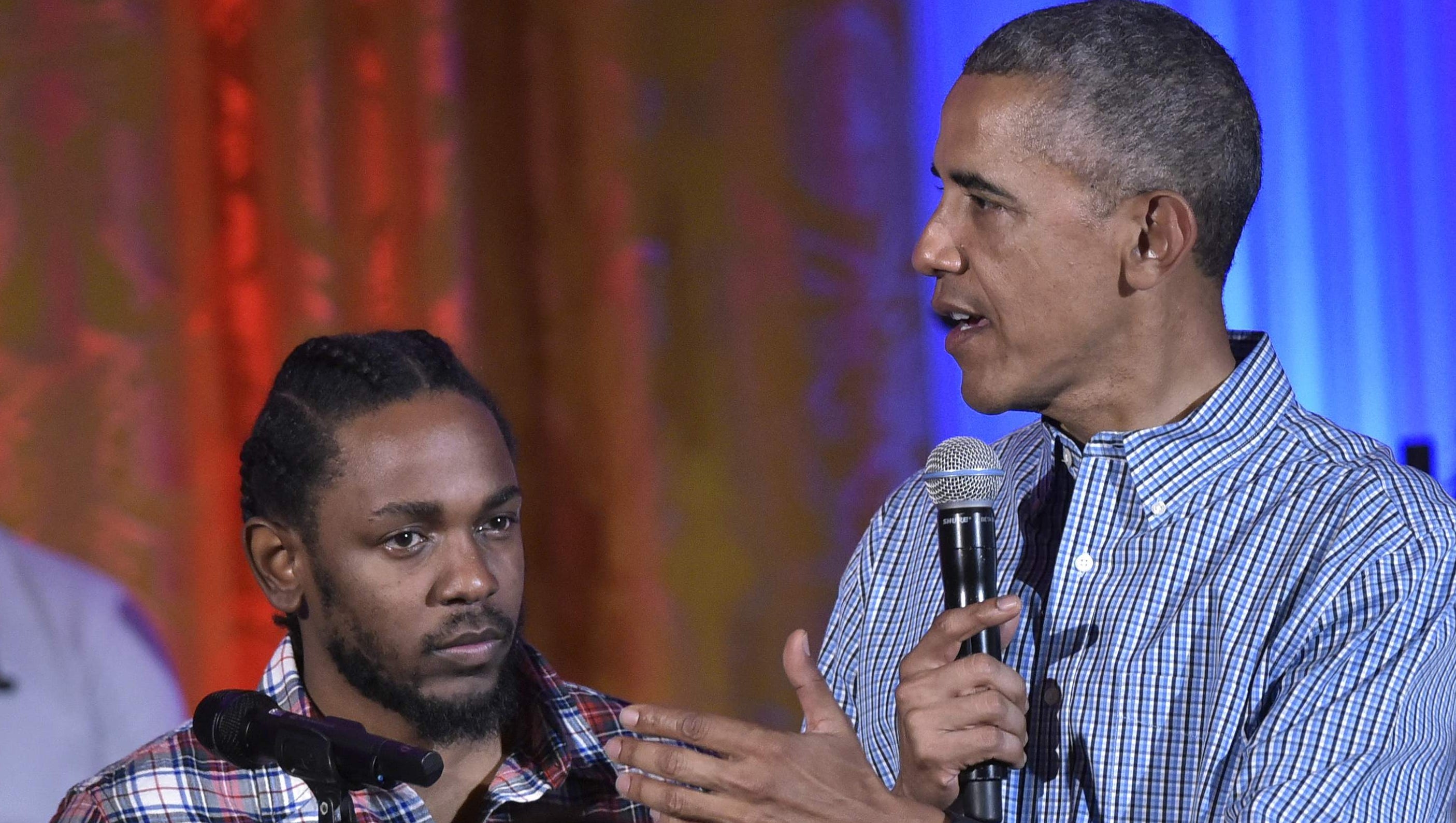 Obama brought Kendrick Lamar to the White House for the 4th of July