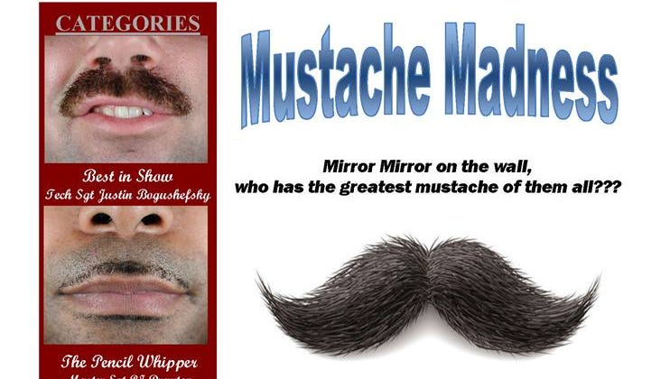 'Mustache March' out like a lamb at Dover