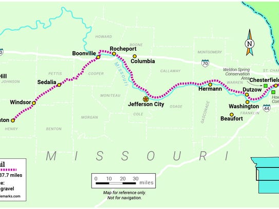 Springfield woman, 74, rides 238-mile Katy Trail on $89 Wal-Mart bike