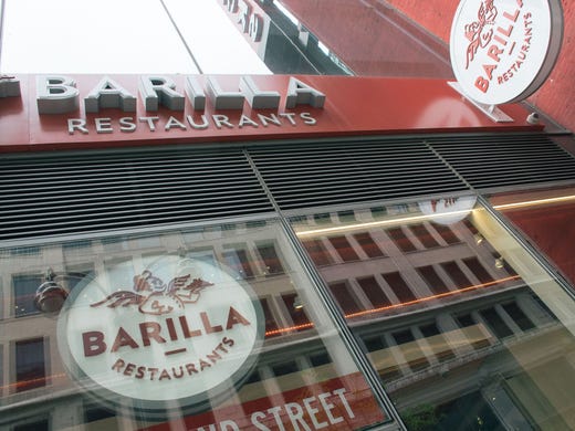 Barilla fast-casual restaurants in L.A., NYC