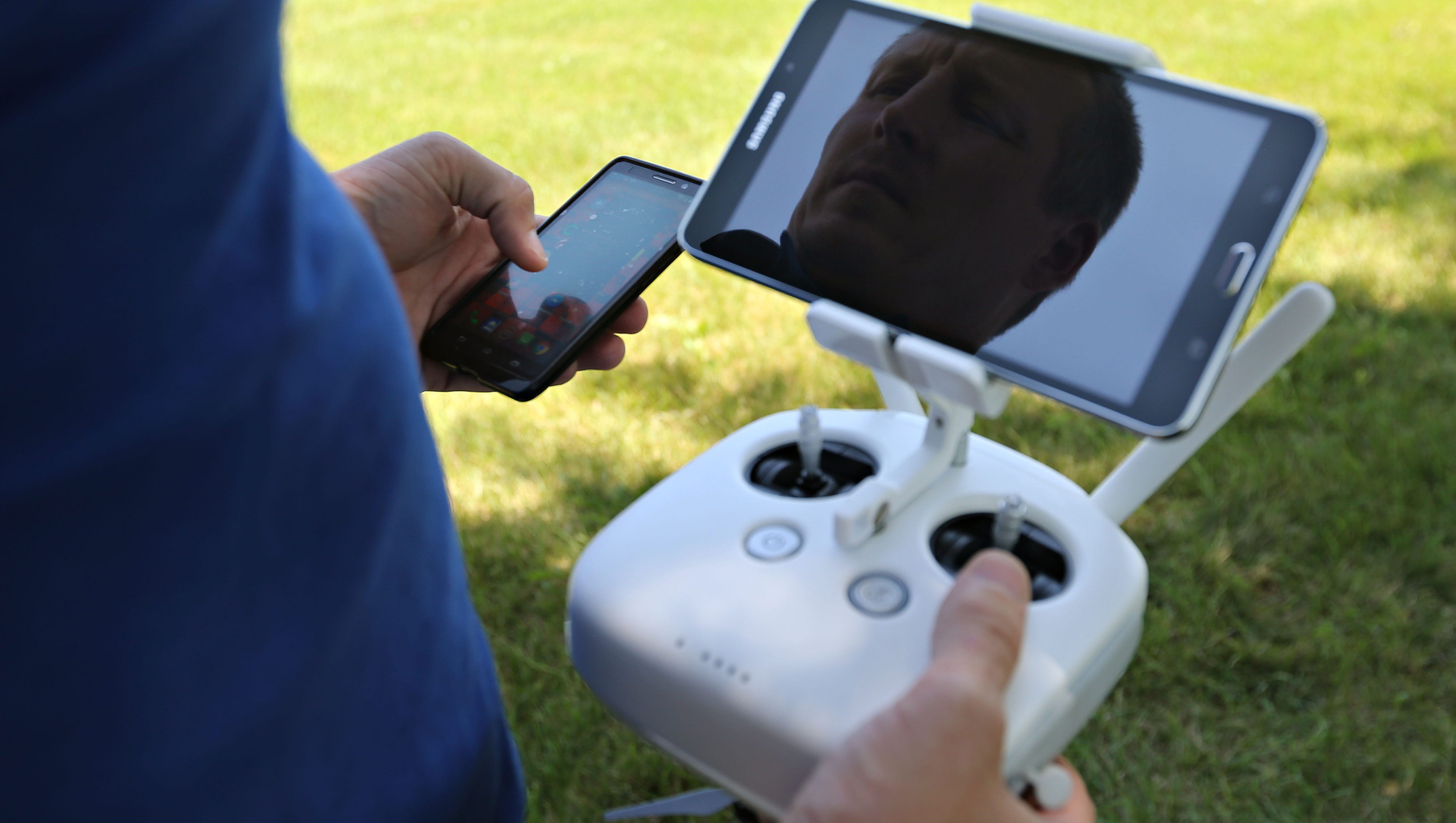 Shooting a drone that is hovering over my house or backyard property