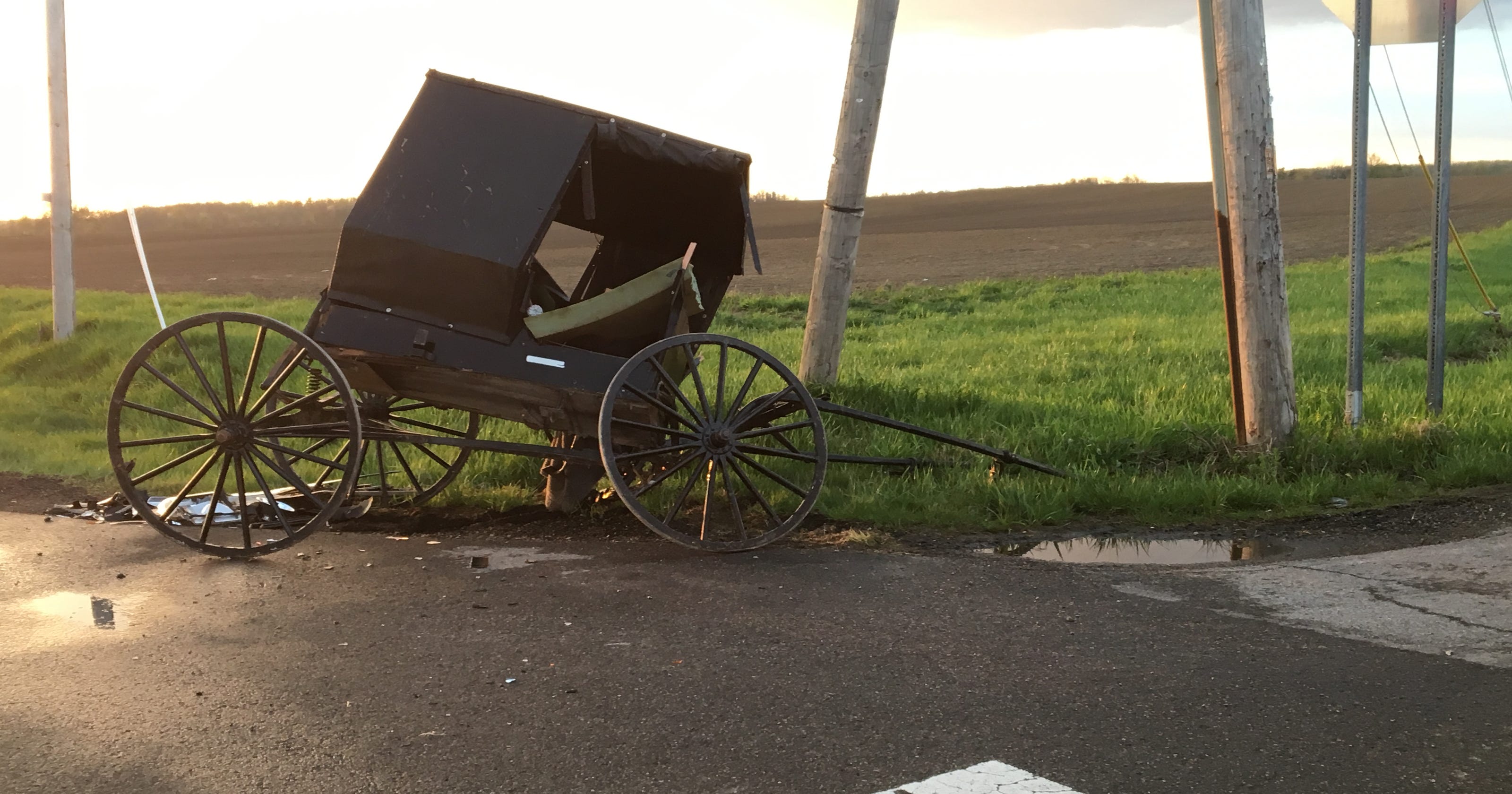 No major injuries in Franklin Township Amish buggy crash