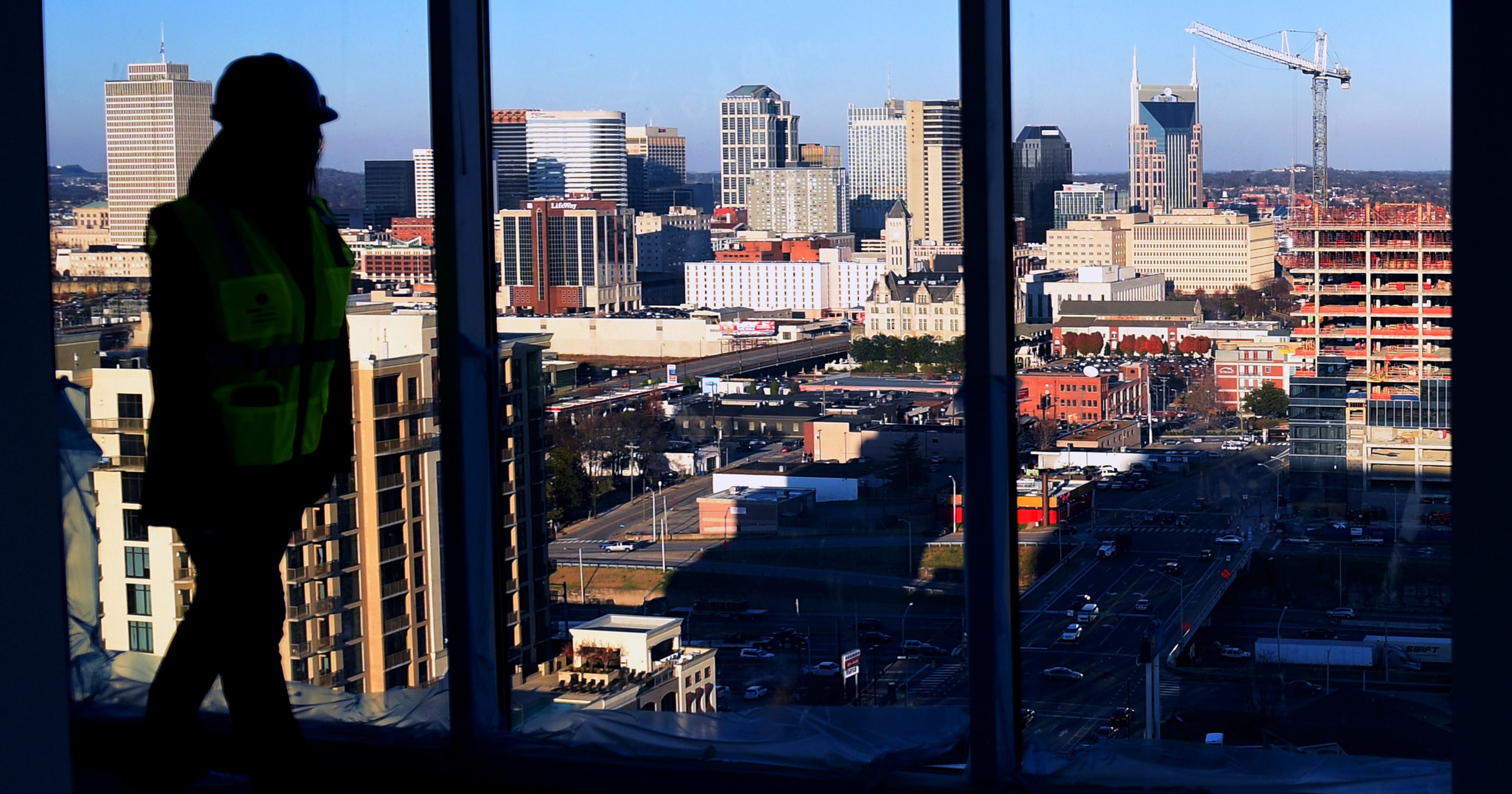 The evolution of Demonbreun Street