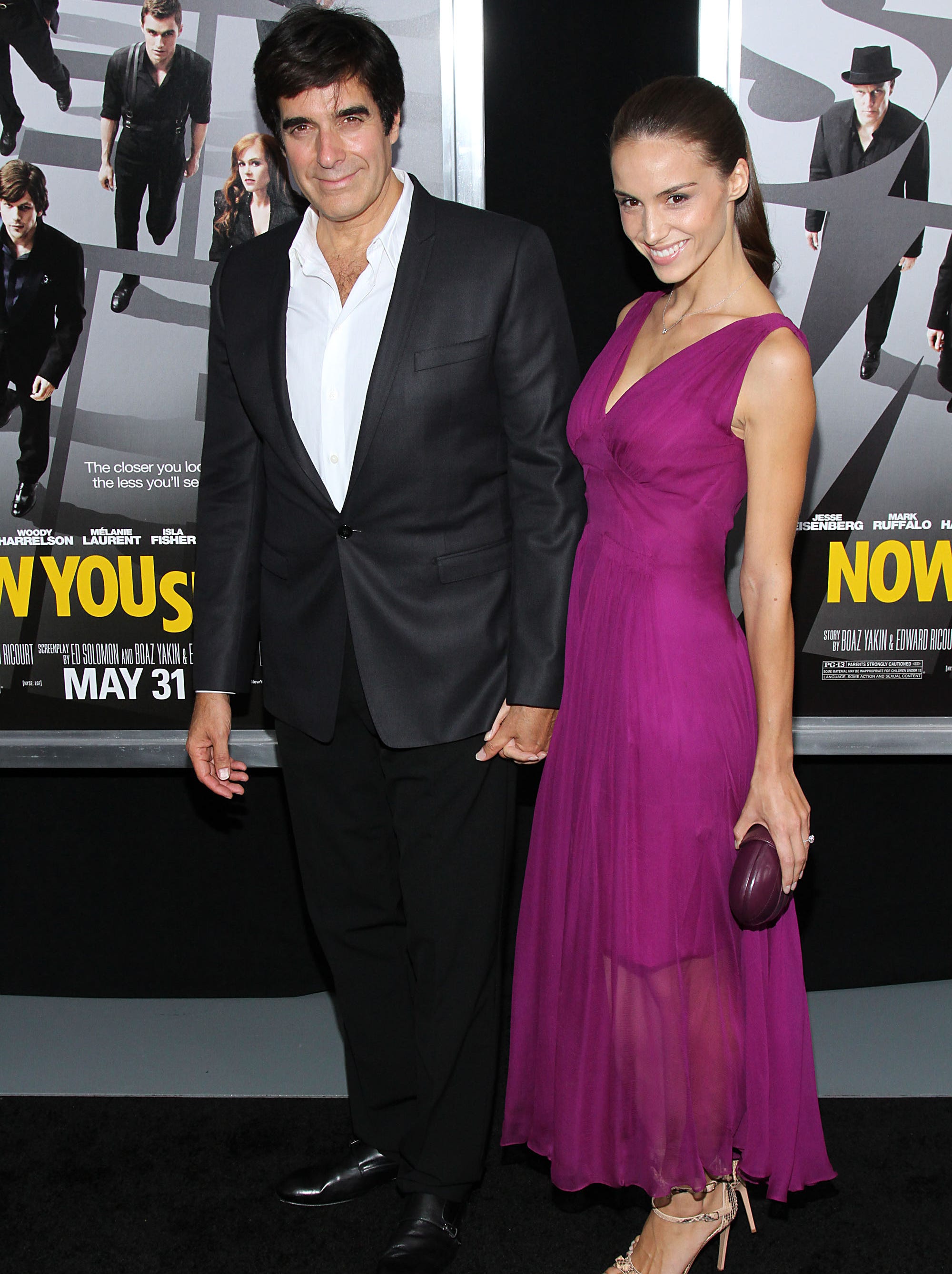 David Copperfield is engaged to mother of his daughter
