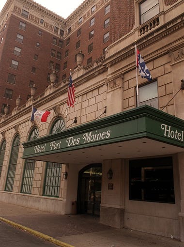 23 photos: Hotel Fort Des Moines over the years