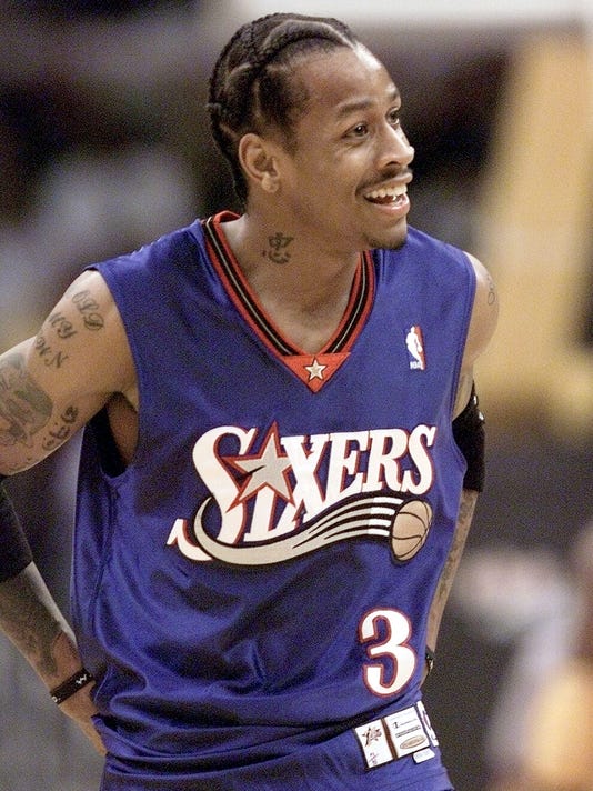 A look back at Allen Iverson's Hall of Fame career with the ...