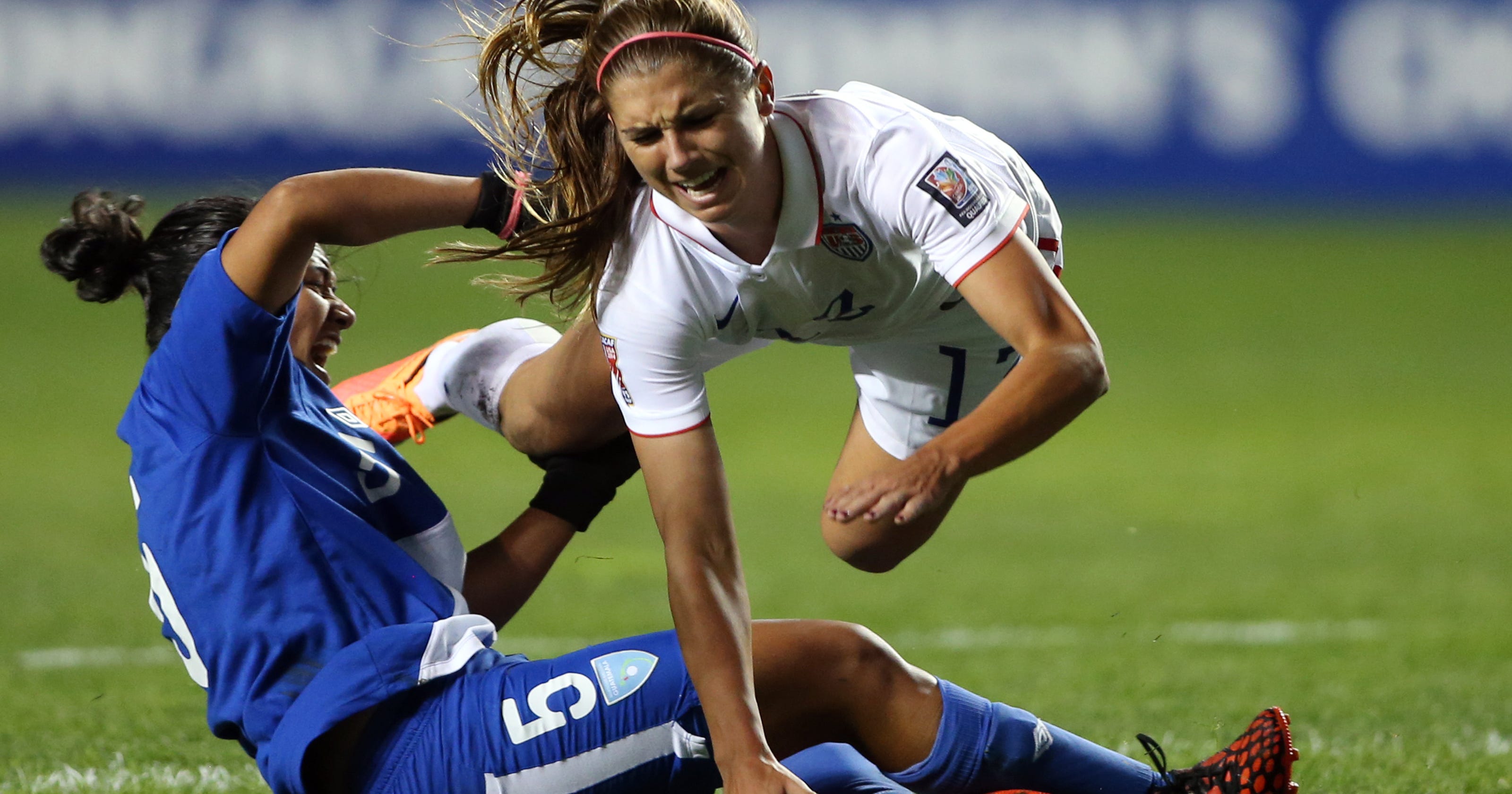 Alex Morgan out for rest of World Cup qualifying with ankle injury