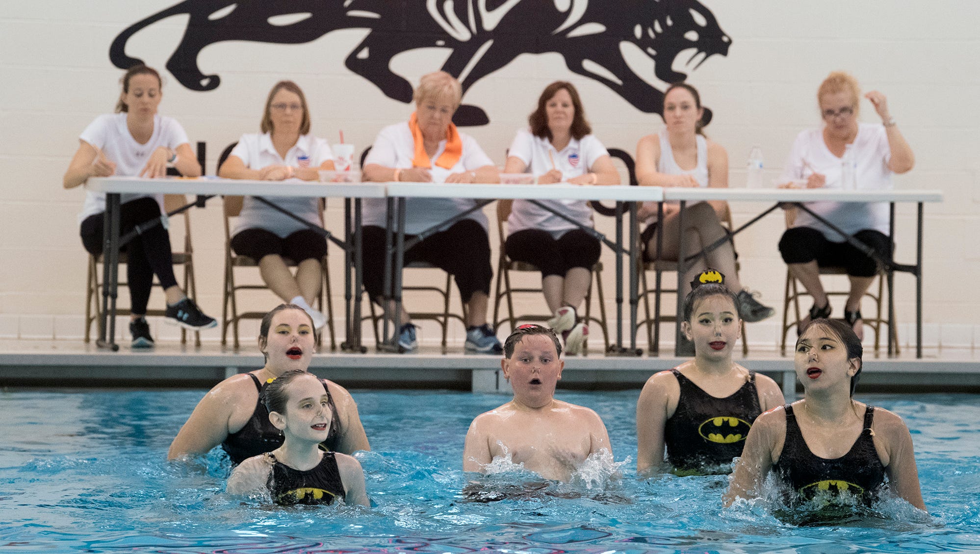 York hosts Northeastern U.S. synchronized swim competition first time